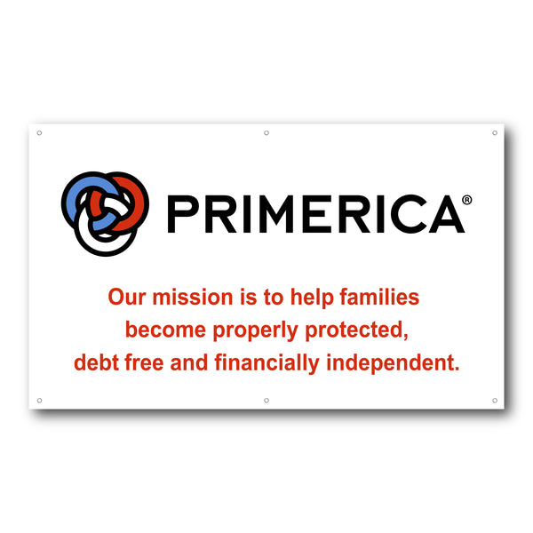 3'x5' Mission Statement Banner – Primerica Store