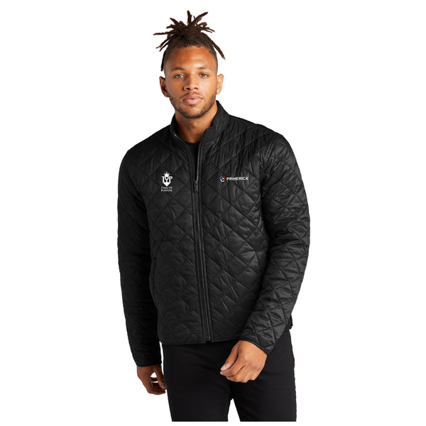 Team of Purpose Quilted Full Zip Jacket Black – Primerica Store