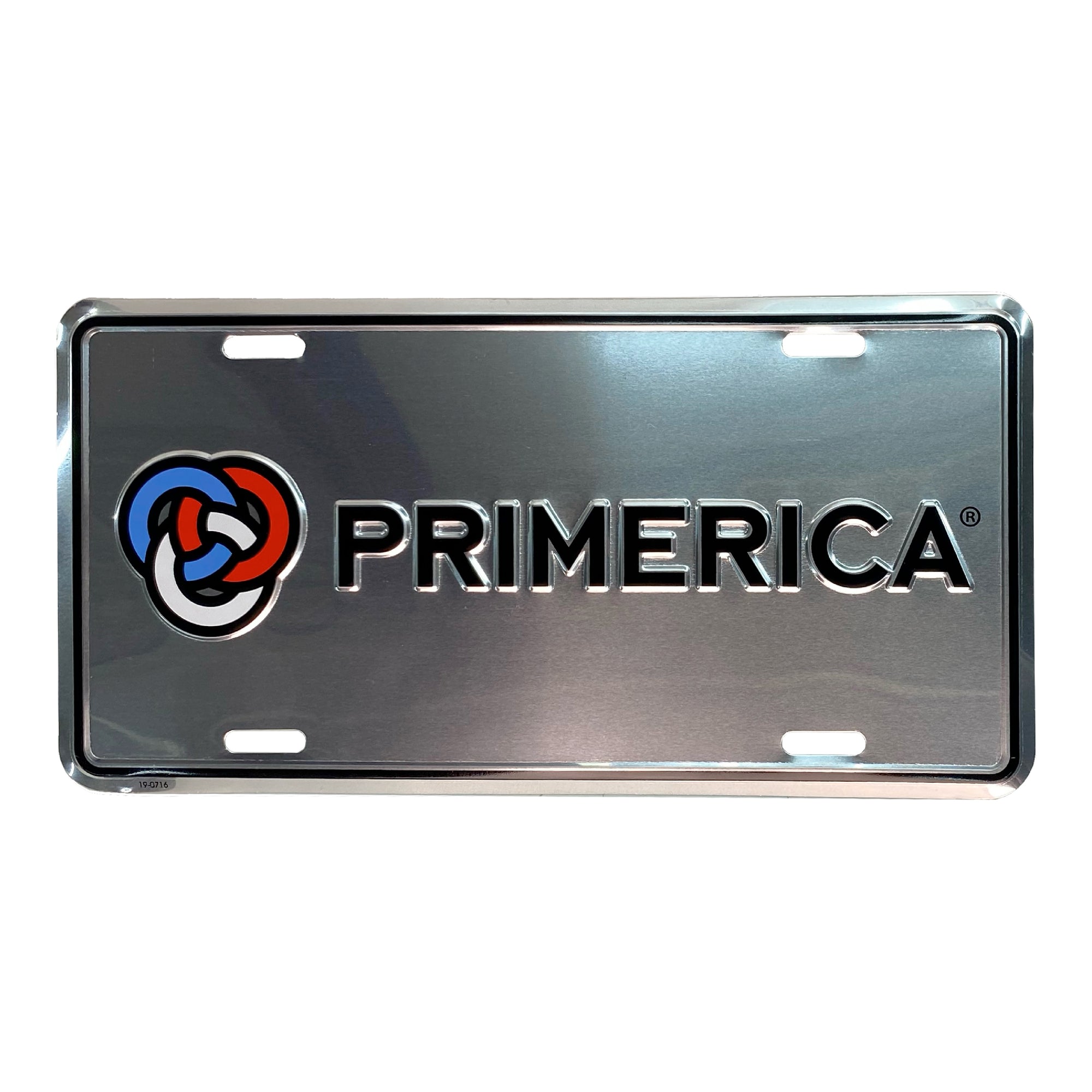 Chrome License Plate – Primerica Store
